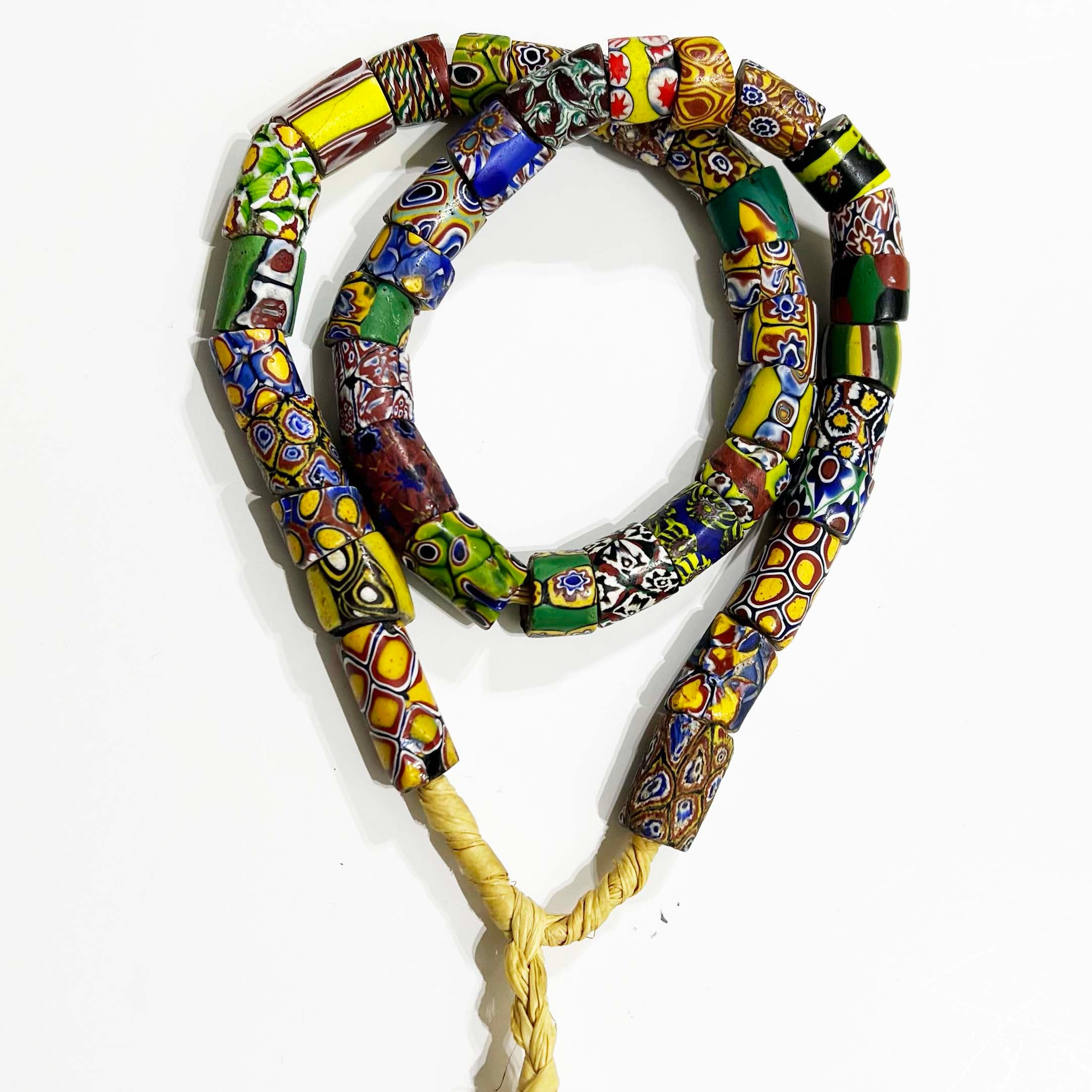 Antique Milleflori African Trade Beads | Laura Murray Designs