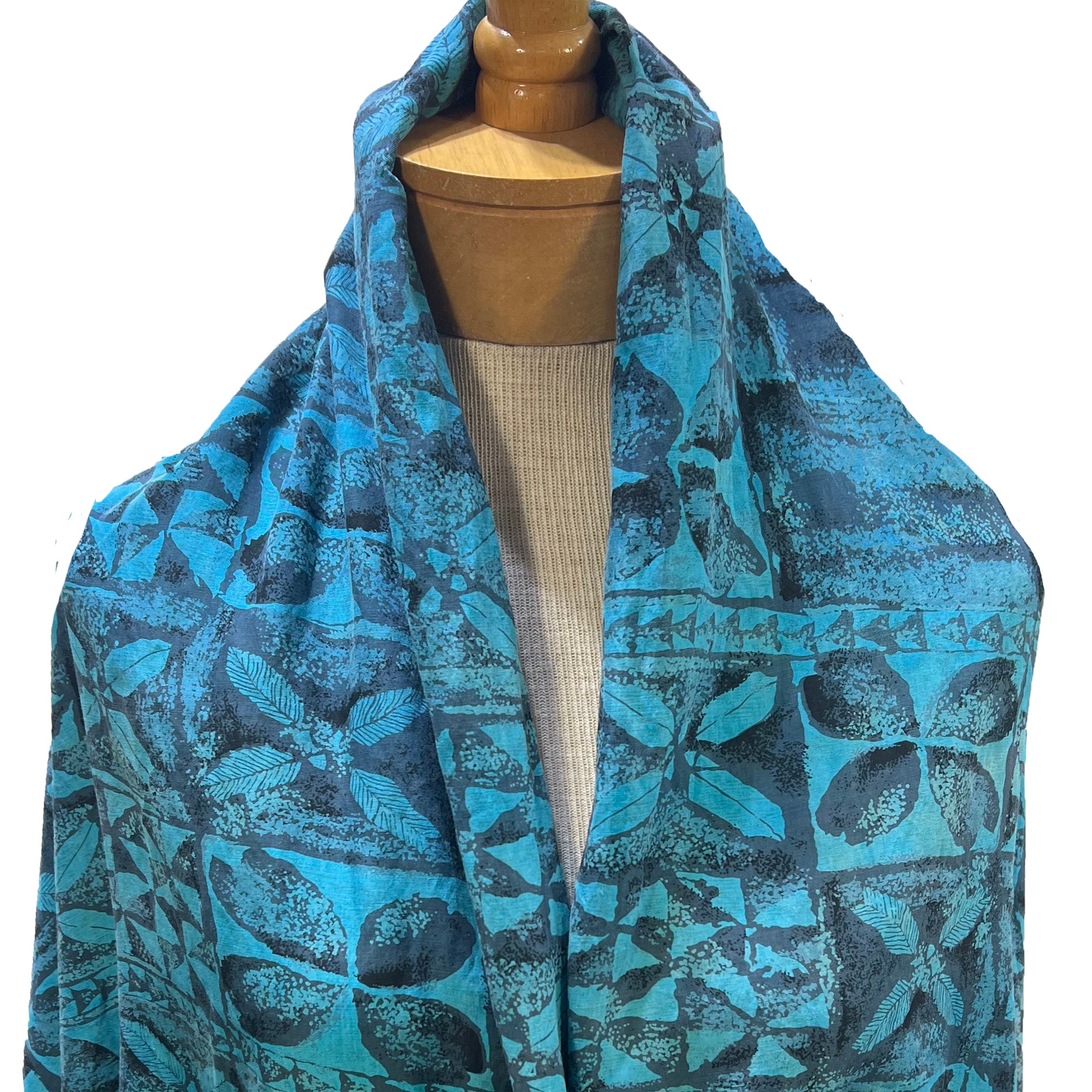 Overdyed silk/cotton blend 3 yards | Laura Murray Designs