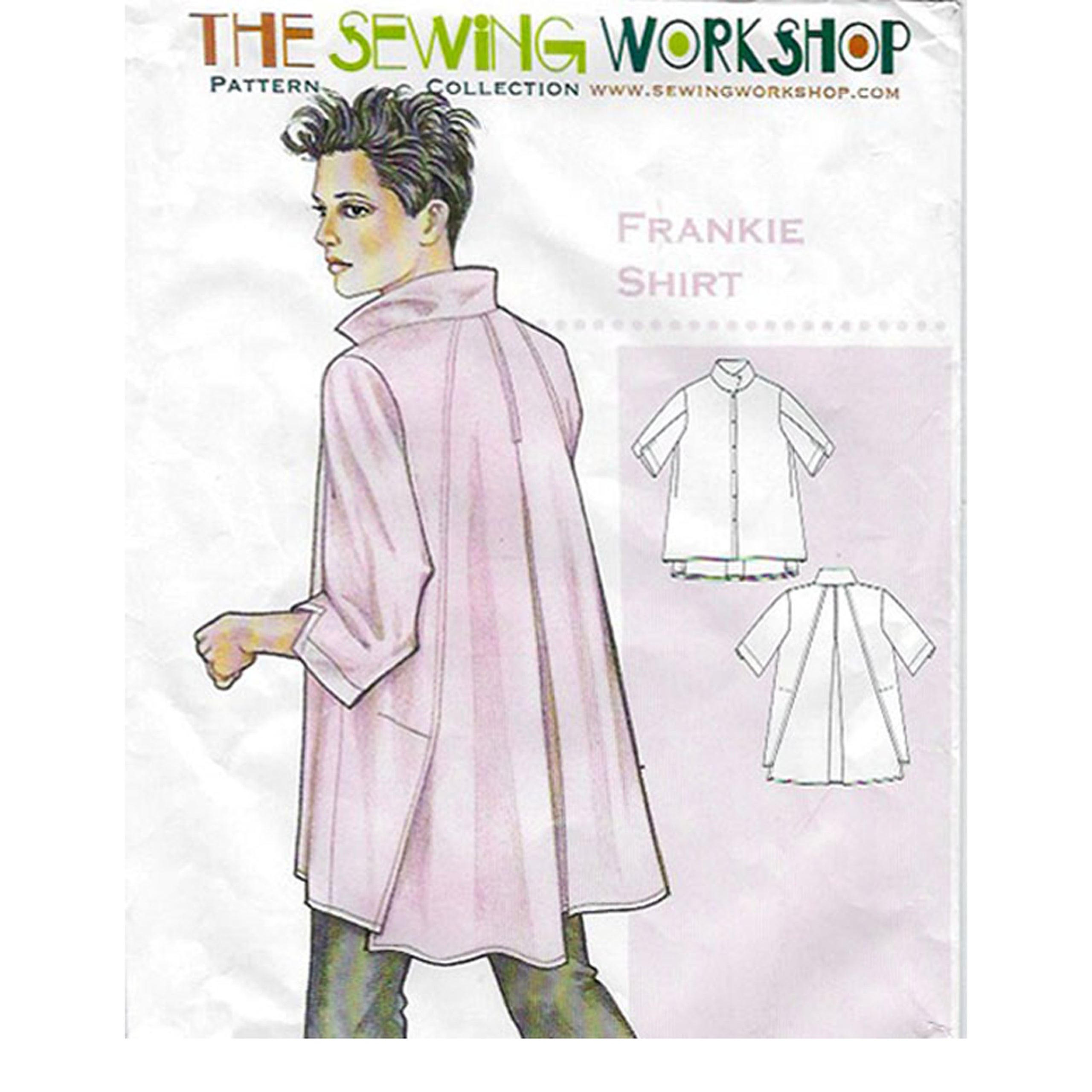 Frankie Shirt Pattern by The Sewing Workshop | Laura Murray Designs